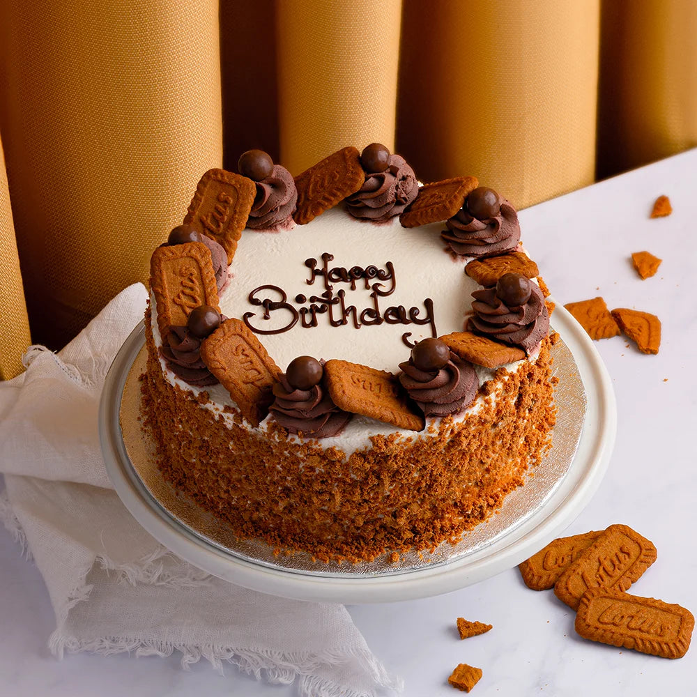 Biscoff Chocolate Sponge Cake – CakeCo