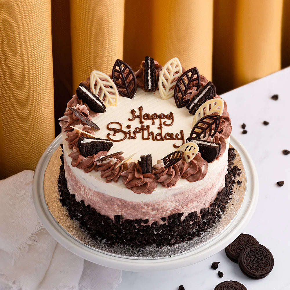Oreo Marble Sponge Cake – CakeCo